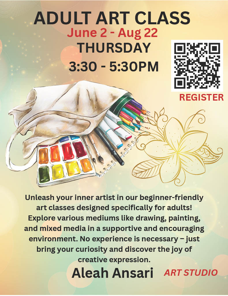 ADULT ART CLASS | Focus on Renewal
